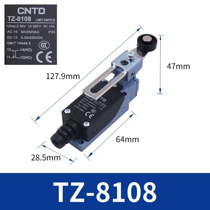 ลิมิตสวิทซ์ CNTD TZ-8108 LIMIT SWITCH ลิมิตสวิตซ์ | Lazada.co.th
