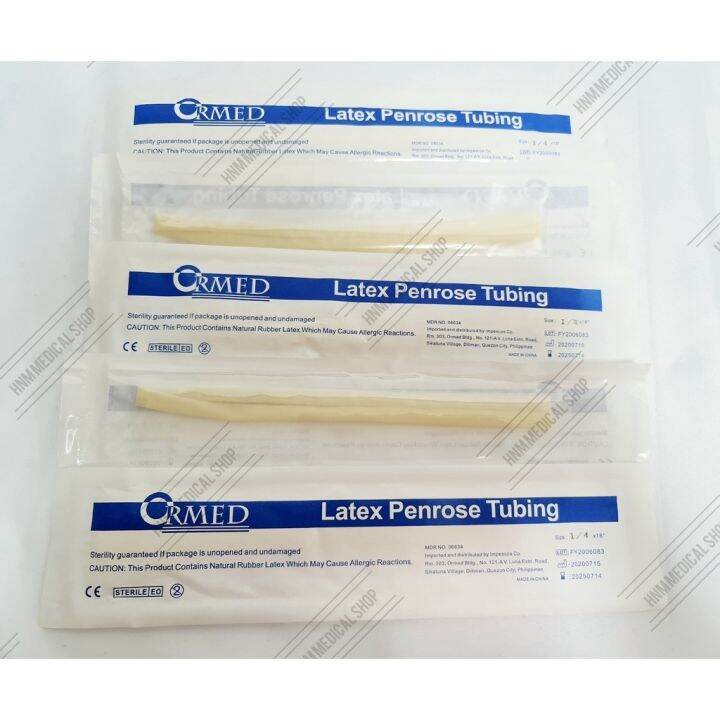 ozpeb175clyu4 Penrose Drain Latex Tubing Sterile ORMED | Lazada PH