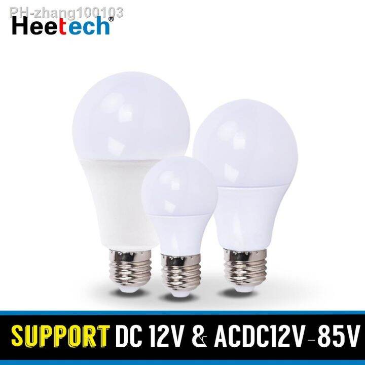 LED Bulb E27 Lamps DC 12V LED Light 3W 5W 7W 9W 12W 15W 24W 36W ...