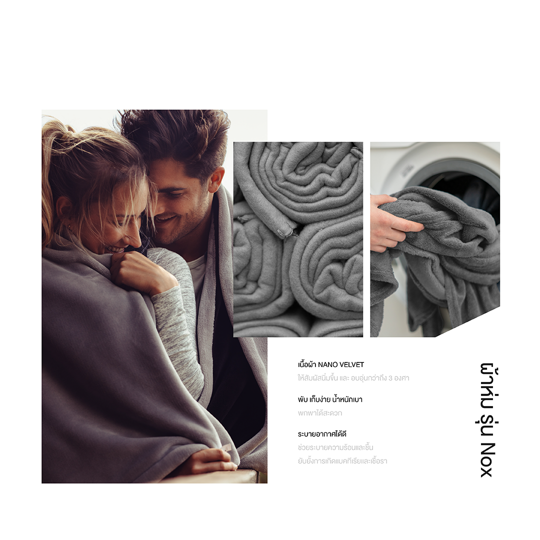 SiamLatex ชุดตั้งแคมป์ เซ็ทถุงนอนพกพา ท่องเที่ยวซีรีย์ Wild Travel ถุงนอนWild 1 ชิ้น ผ้าห่ม Nox ...