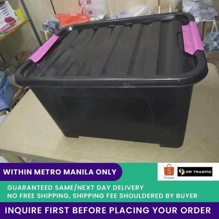 Unibox 100L Storage Box w/ Padlock Hole (Metro Manila only SF C/O Buyer ...