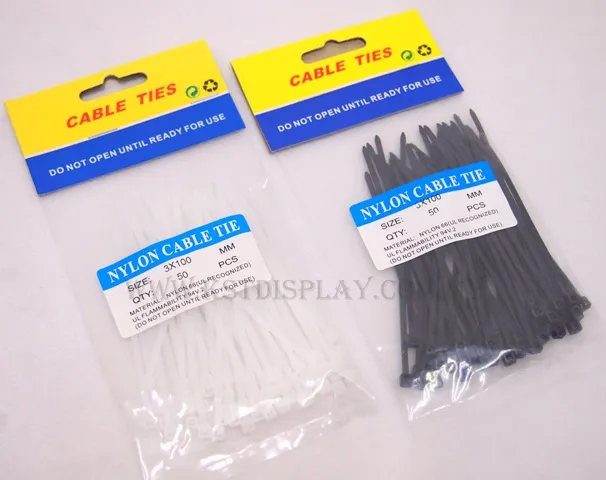 Cable Ties Nylon Wire / Pengikat Wayar / Kabel Tie Locking Zip Black ...