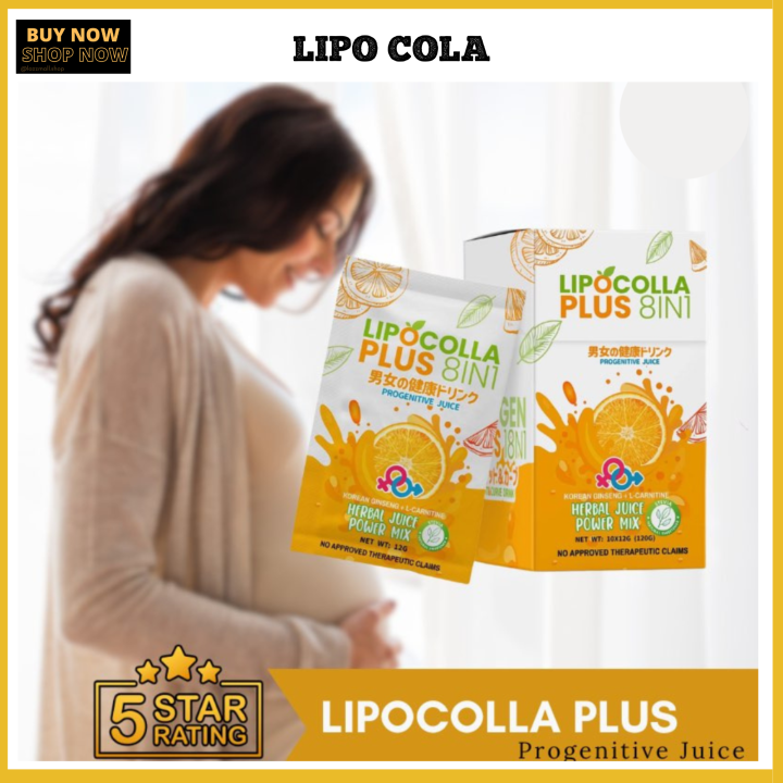 ORIGINAL LIPOCOLLA PLUS 8IN1 Progenative Juice Herbal Juice Power Juice ...