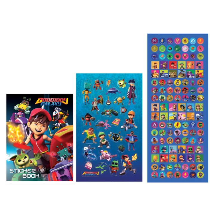 Boboiboy Small Sticker Storage Book with Sticker | Lazada