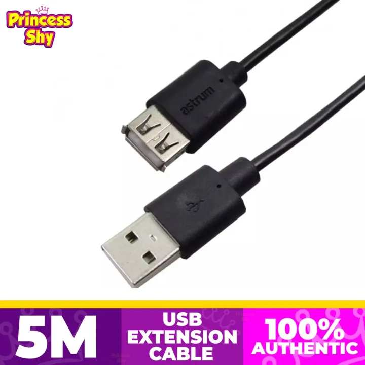Astrum 5M USB Extension Cable Male to Female UE205 | Lazada PH