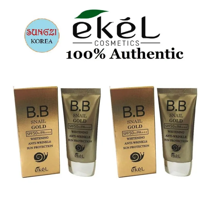 EKEL Gold Snail BB Cream SPF50+ PA+++ (50ml) | Lazada PH