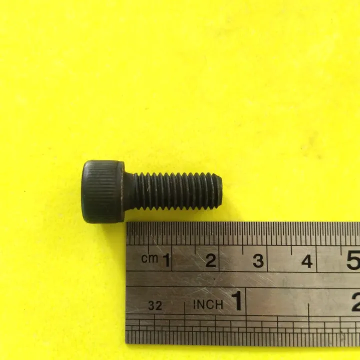 BAUT L BAJA M8 X 20 PANJANG 2CM / BAUT M8 / BAUT 13 KUNCI L6 / L 6 FULL DRAT / BAUT L M8 X 20 ...