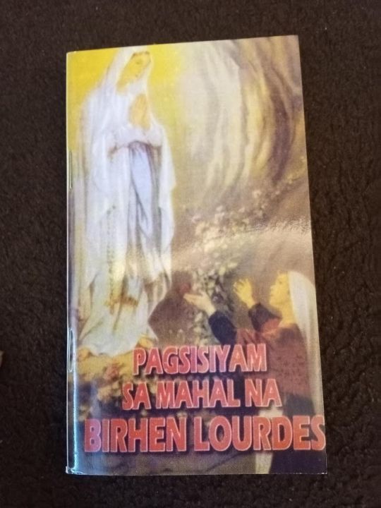 Novena Tagalog Mahal na Birhen Lourdes Pagsisiyam Nobena Nobenario ...