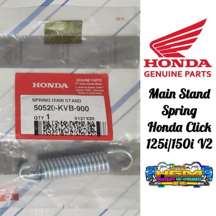 CENTER STAND SPRING | HONDA CLICK 125/150i V1&V2&V3, BEAT FI, AIRBLADE ...