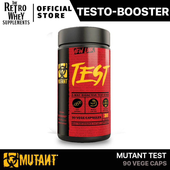 MUTANT Test Natural Testosterone Booster with a Powerful Formula ...
