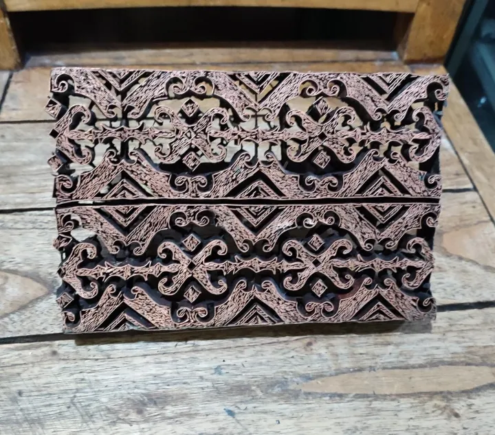Alat Cap Batik Bahan Material Tembaga Kuningan Motif Batik Kombinasi ...