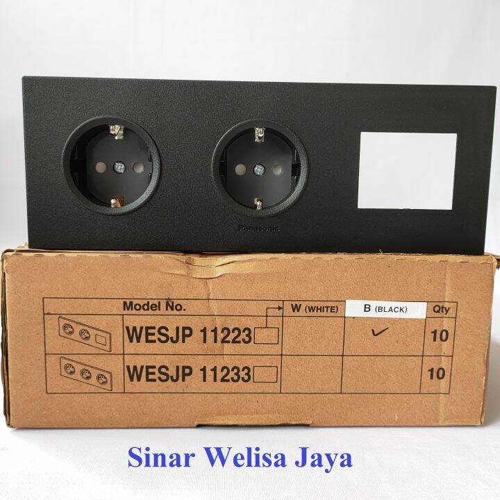 Panasonic Stop+Stop+Frame Hitam - WESJP11223 | Lazada Indonesia