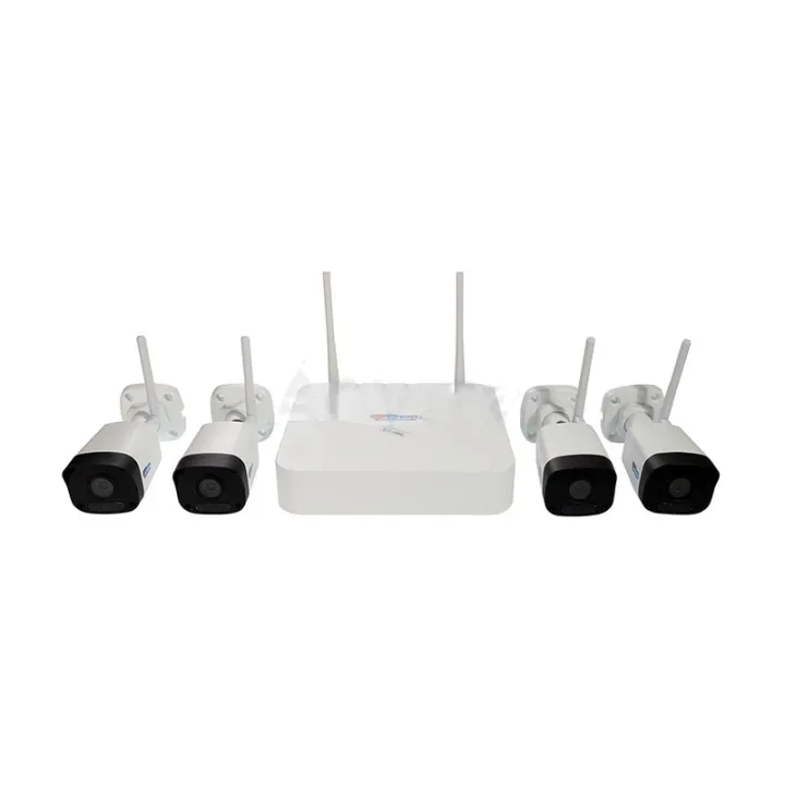 Set. 4CH. IP Camera WATASHI#WPM026 | Lazada.co.th