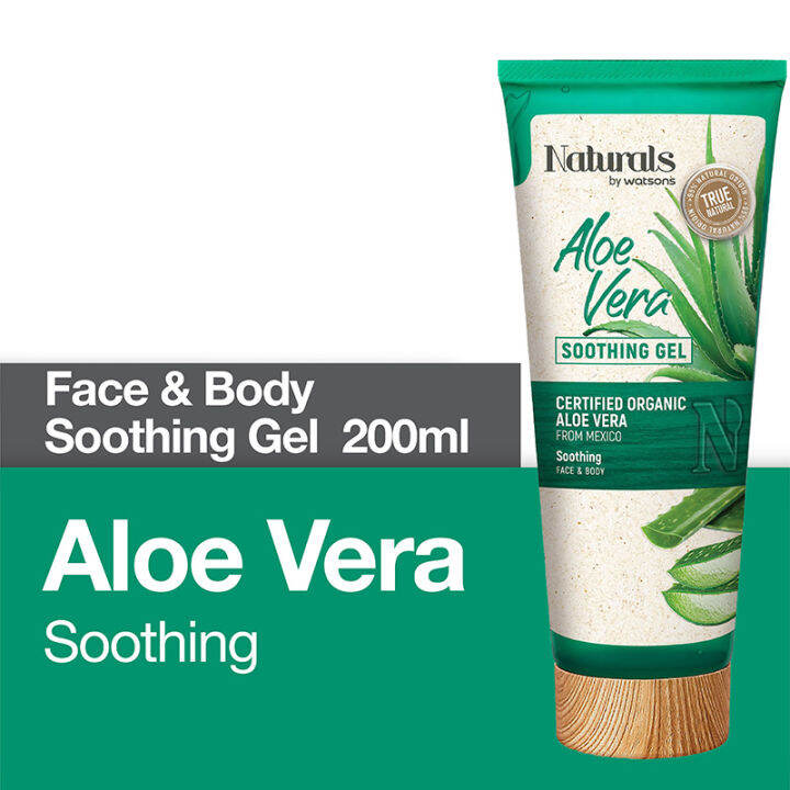 Watsons Aloe Vera Soothing Gel 200ml | Lazada PH