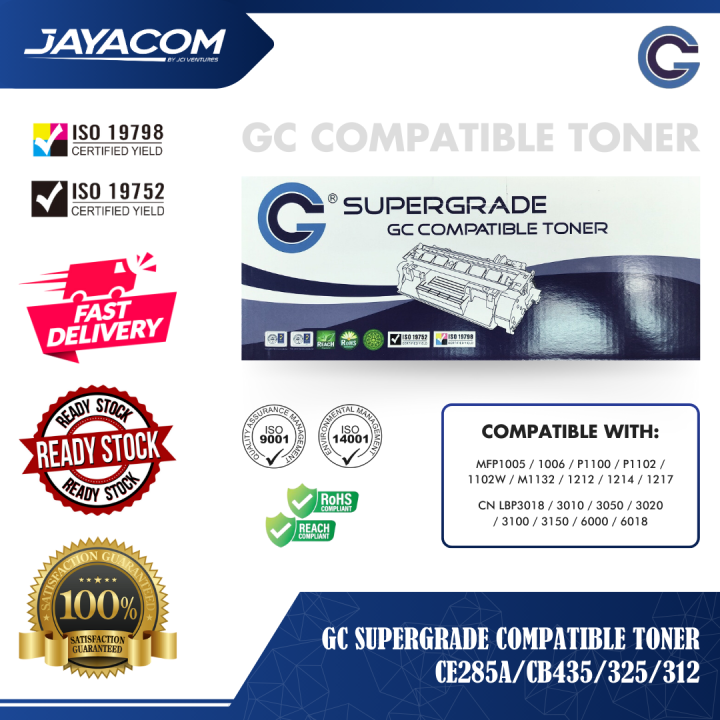 GC Supergrade Compatible Toner (HP 285A / HP 435A / Canon 325 / Canon ...