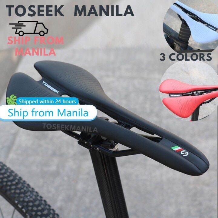 Ships immediately TOSEEK MTB Bicycle Saddle Road Bike Ultralight 185g ...
