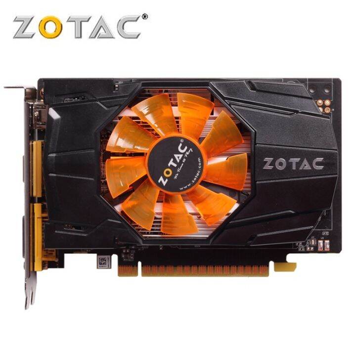 ZOTAC การ์ดแสดงผล GeForce GTX 650 1กิกะไบต์ GDDR5กราฟิกการ์ดสำหรับ NVIDIA GTX650 1กิกะไบต์ ...