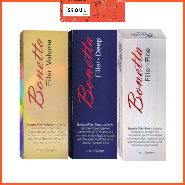 BONETTA GENUINE100%PRODUCT/FILLER HA HYALURONIC KOREAN | Lazada