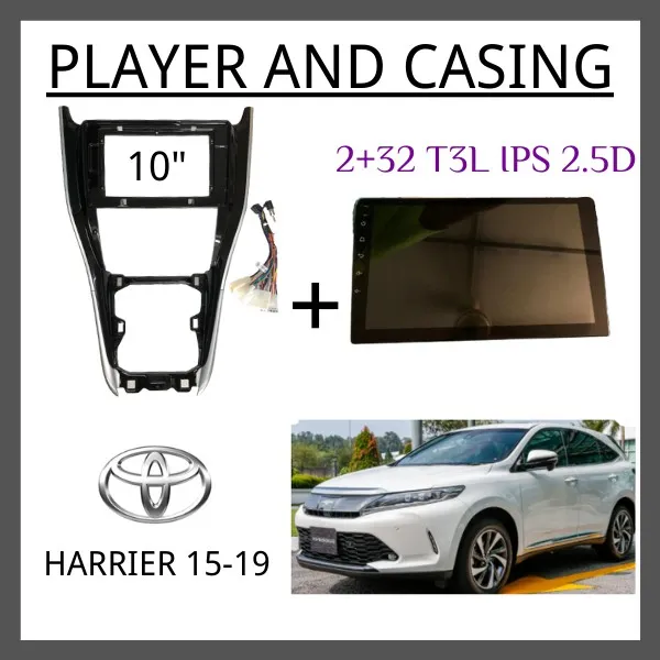 HARRIER 15-19 Android Player 2 + 32 T3L IPS 2.5D 10-inch Full HD screen ...
