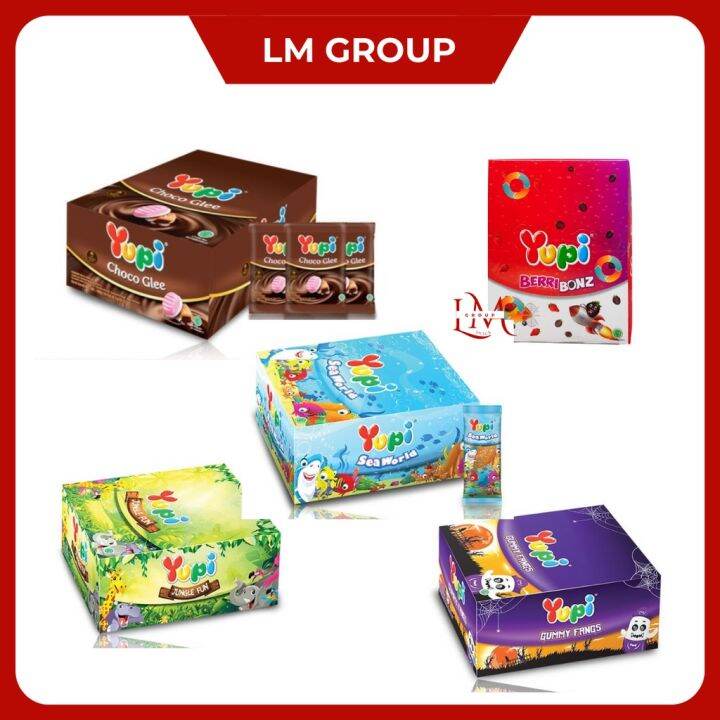 Yupi Permen 500 Aneka Bentuk dan Rasa 1 Box Isi 24 pcs | Lazada Indonesia