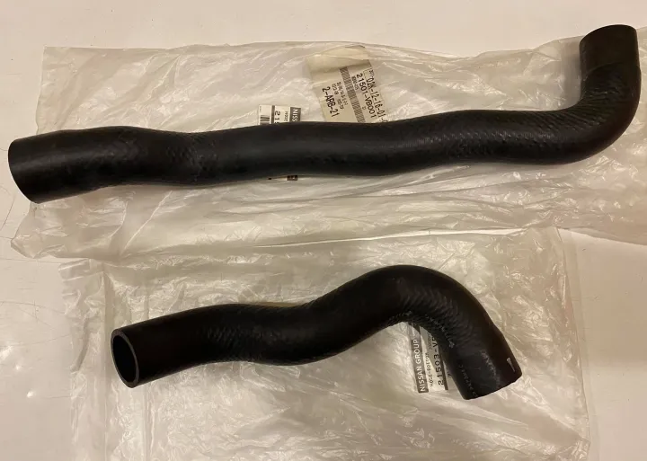 Upper and Lower Radiator hose set for Nissan Patrol TB45 Genuine Nissan ...