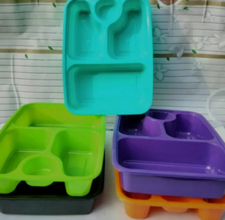 (isi 10) Bento Box /Lunch Box Thinwall Microwave Over safe Tebal ...