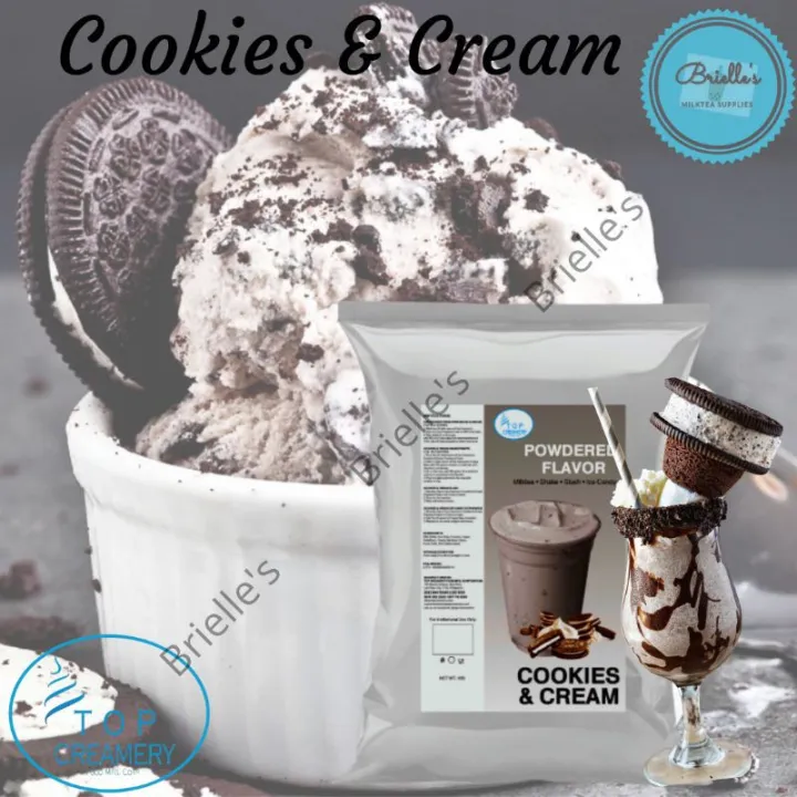 cookies and cream powdered flavor topcreamery(1kg) Biscuits assorted ...