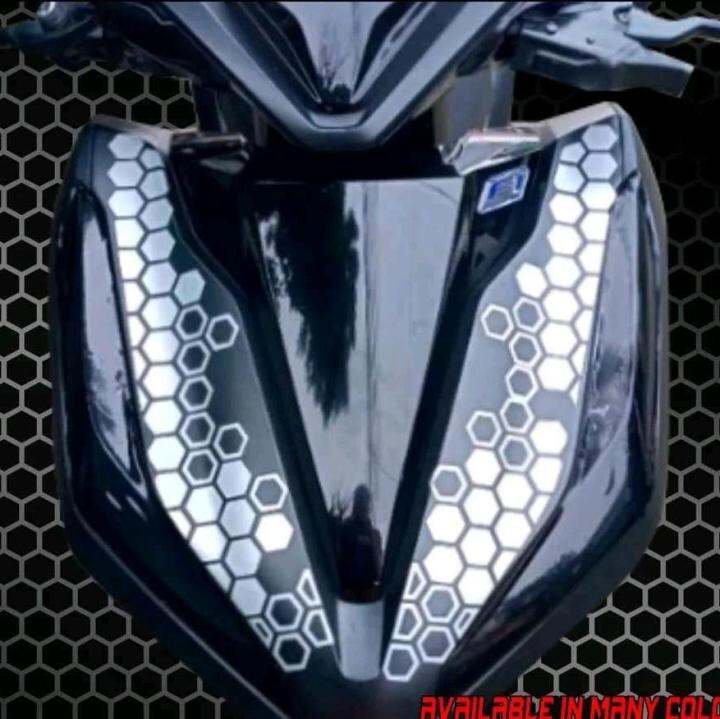 honda click v2 honeycomb sticker diecut waterproof | Lazada PH