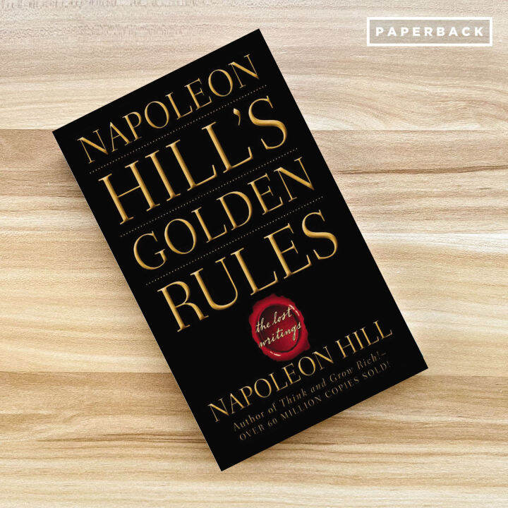 Napoleon Hill's Golden Rules: The Lost Writings | Lazada PH