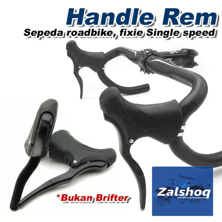 Handle rem drop bar sepeda fixie roadbike single speed Not Brifter ...