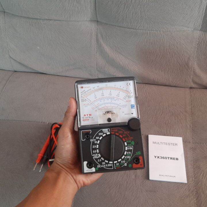 Multi tester jarum avometer listrik voltmeter avo meter analog besar ...
