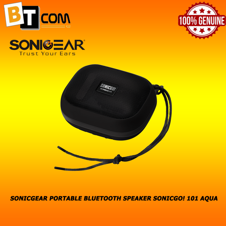 SonicGear Portable Bluetooth Speaker SONICGO! 101 AQUA | Lazada