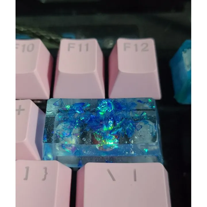 Custom Handmade Resin Keycaps for mechanical keyboard, Esc Backspace ...