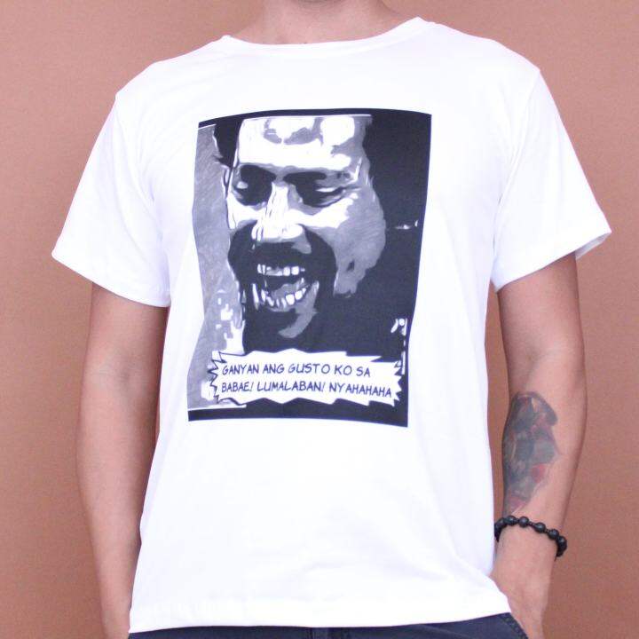 Romy Diaz Tshirt clothing for men pinoy action star | Lazada PH