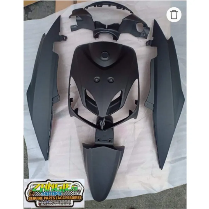 t)^MIO SOULTY 5PCS MATTE BLACK BODY KIT (ORIGINAL) | Lazada PH