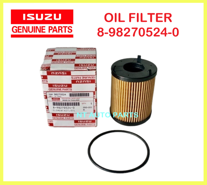 ORIGINAL ISUZU D-MAX Oil Filter 1.9 DDI 2019 (BLUE POWER) 8-98270524-0 ...