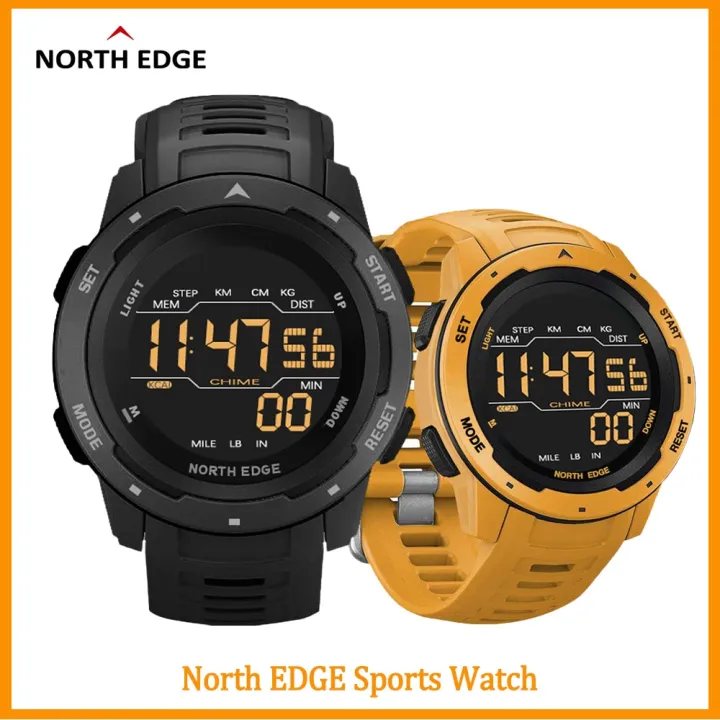 NORTH EDGE Mars Smartwatch Original NORTH EDGE Men นาฬิกาดิจิตอล Dual ...