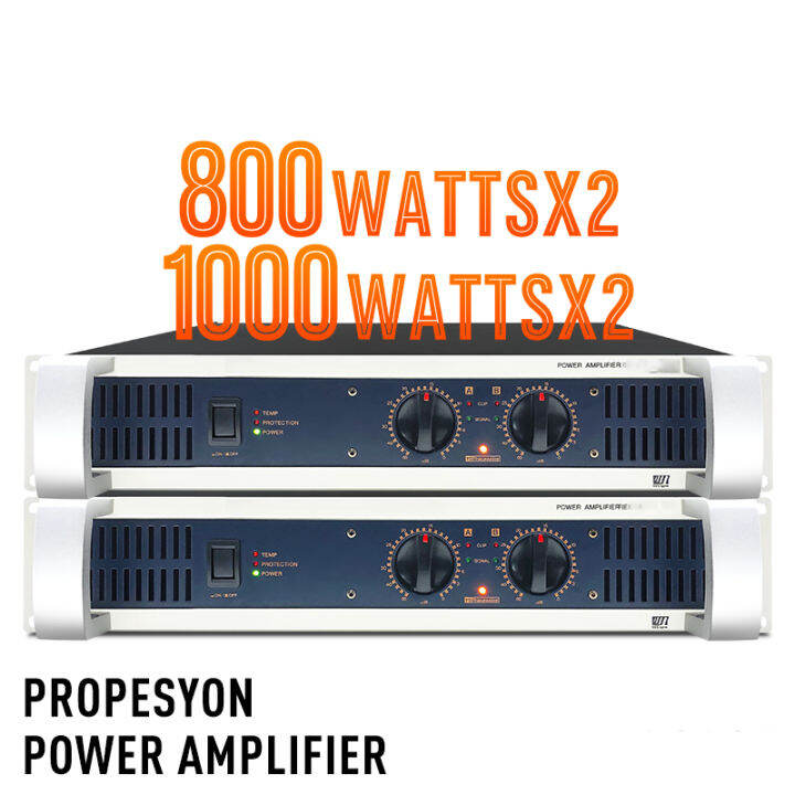 2 Channels 8 Ohm 1000 Watts H Category Professional Stage Performance ...