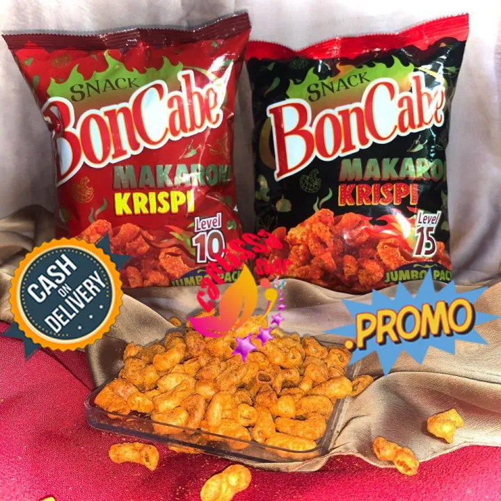 Kobe Boncabe Makaroni Krispi Level 10 dan Level 20 Ukuran 150gr Harga ...