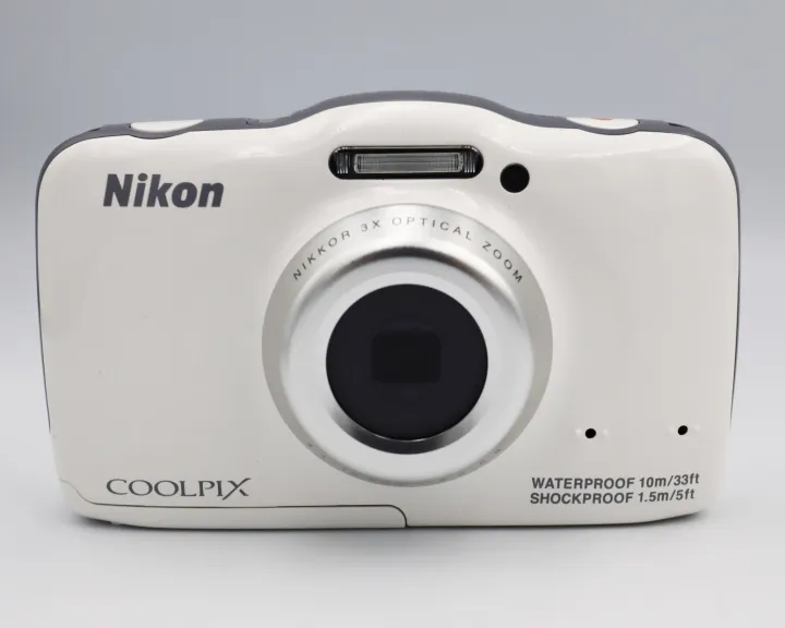 Nikon Coolpix S32 Water, Shock, Freeze and Dustproof 13.2MP Digital ...
