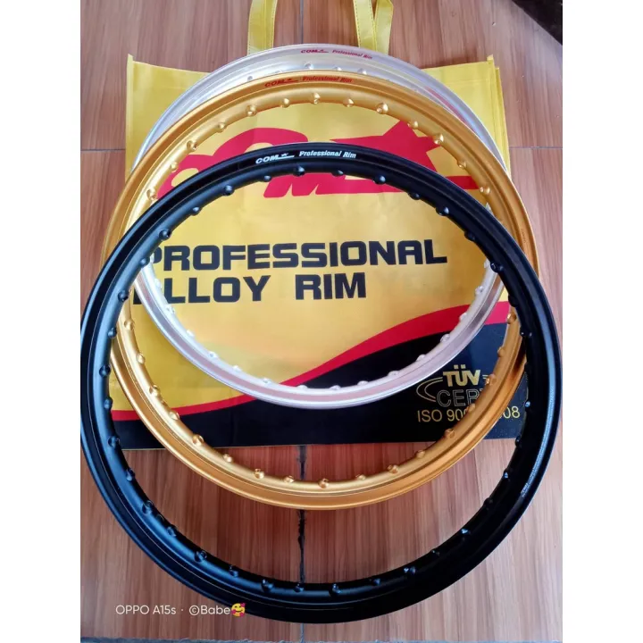 【factory outlet】 COMSTAR ALLOY RIM 1.4X17 PER PIECE E-TYPE | Lazada PH
