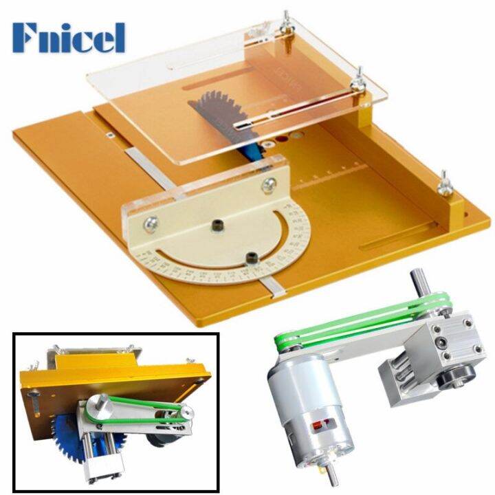 Gergaji Meja Mini Poros Angkat dan Poros Laher Bola Set Motor Pekerjaan ...