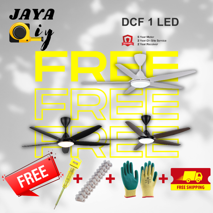 Inovo DCF 1 Baby / DCF 1 Led Ceiling Fan 5 Blades 8 Speeds Remote ...