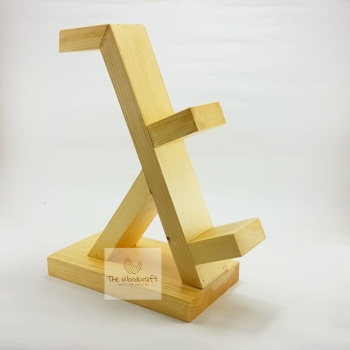 Wooden Controller Stand | Headset Stand for Xbox & PlayStation Gamepad ...