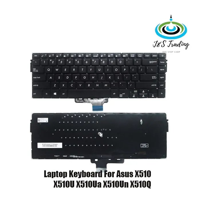 Laptop Keyboard for Asus X510 X510U X510Ua X510Un X510Q | Lazada PH