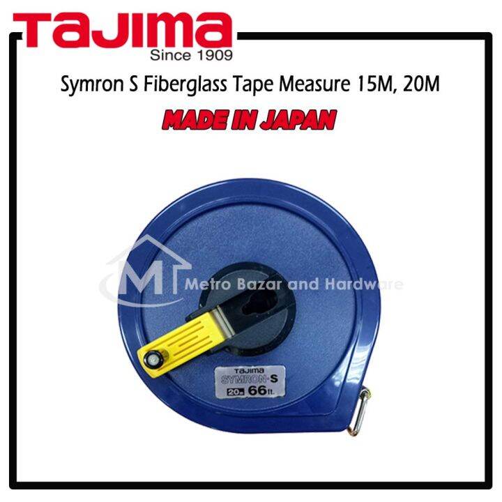 Tajima Symron S Fiberglass Tape Measure 15M, 20M | Lazada PH