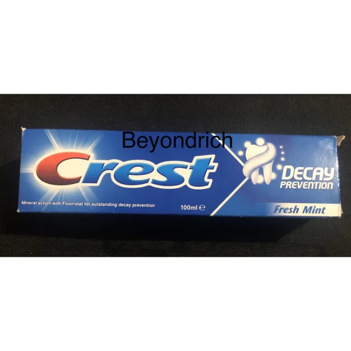 Crest Decay Prevention Fresh Mint Toothpaste 100ml made in Germany ...