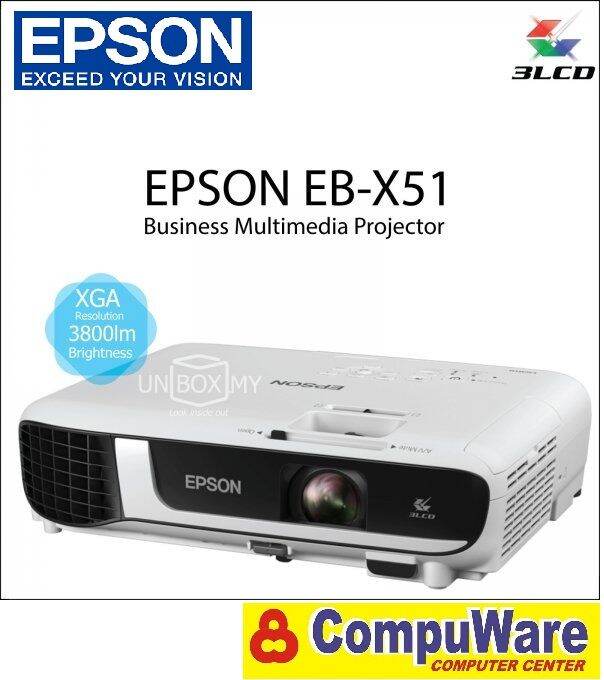 Epson EB-X51 XGA 3LCD Projector 3800 Lumens | Lazada PH