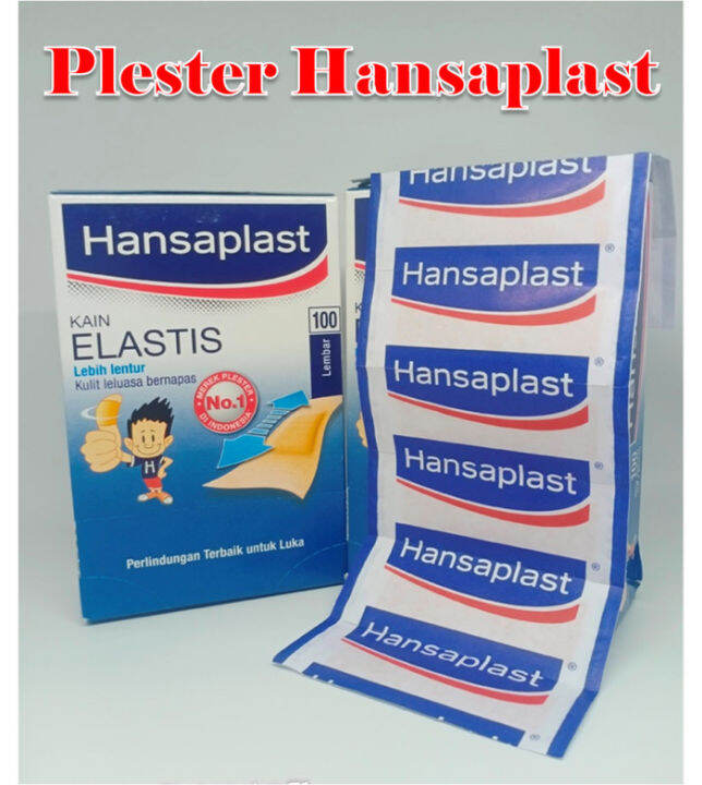 Hansaplast Plester Kain Serbaguna isi 10 Pcs - Plester Luka Aksesoris ...