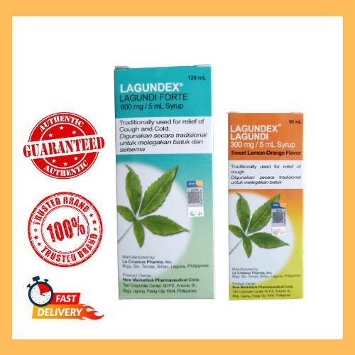 LAGUNDEX LAGUNDI FORTE 300mg-60ml/600mg-120ml | Lazada